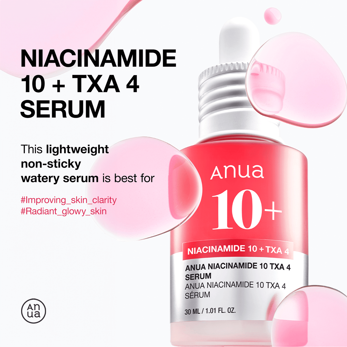 Niacinamide 10% + TXA 4% Dark Spot Corrector Serum | Anua